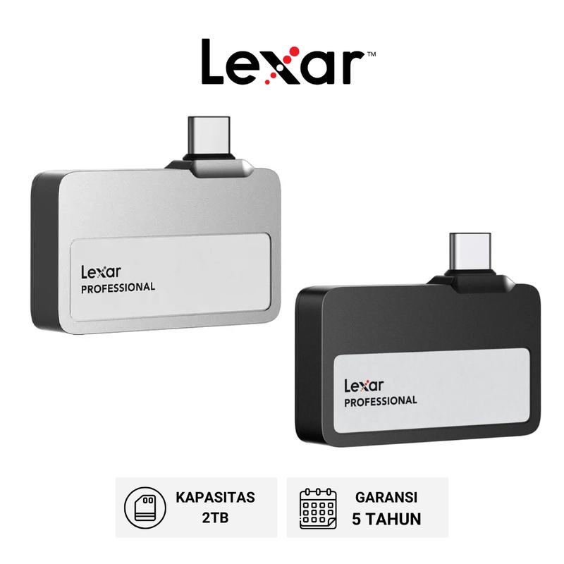 Lexar SSD Go Portable SL400 USB Type C 3.2 Up to 1050MB/s - 2TB - Shop ...