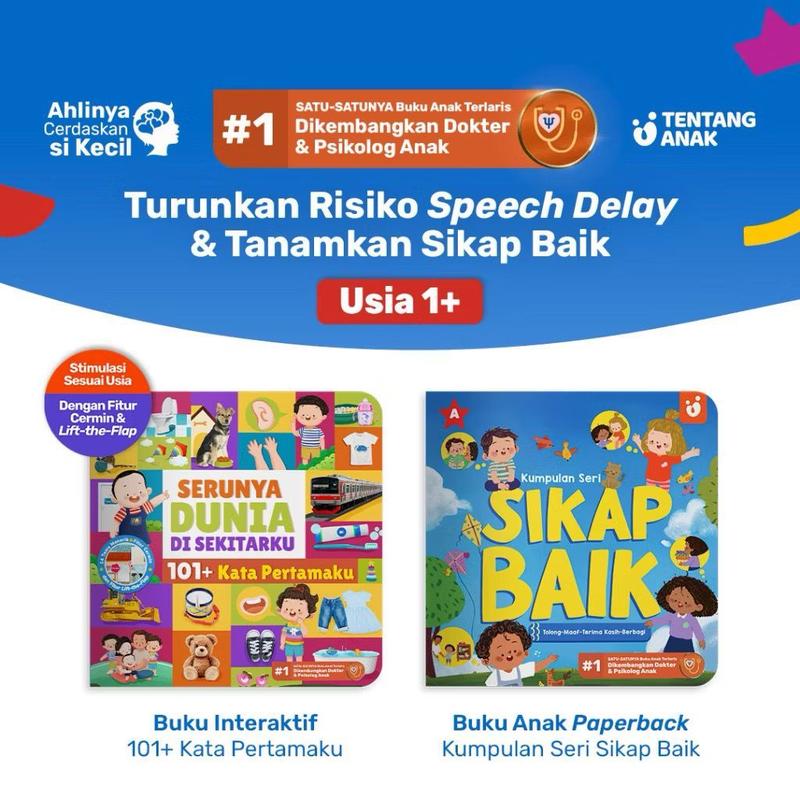 Tentang Anak - Koleksi Buku Pertama - Buku Anak 101+ Kata Pertamaku ...