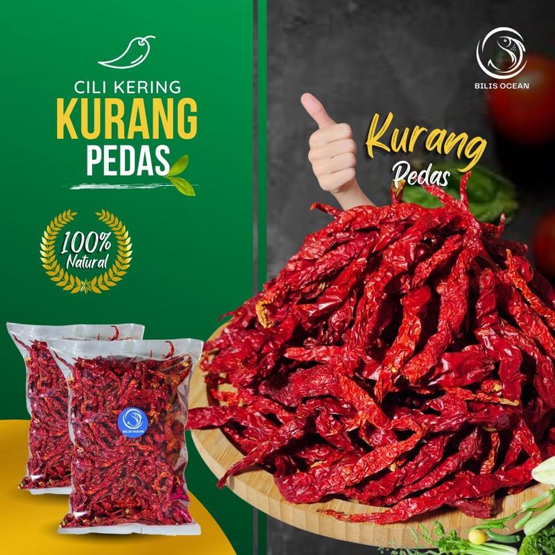Cili kering Tak Pedas Gred AAA dan Cili Kering 932 Gred AAA Organic ...