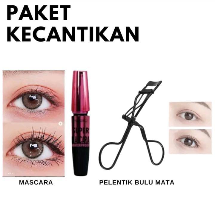 Paket Bundling 2in1 Mascara+Alat Pelentik Bulumata - Shop | Tokopedia