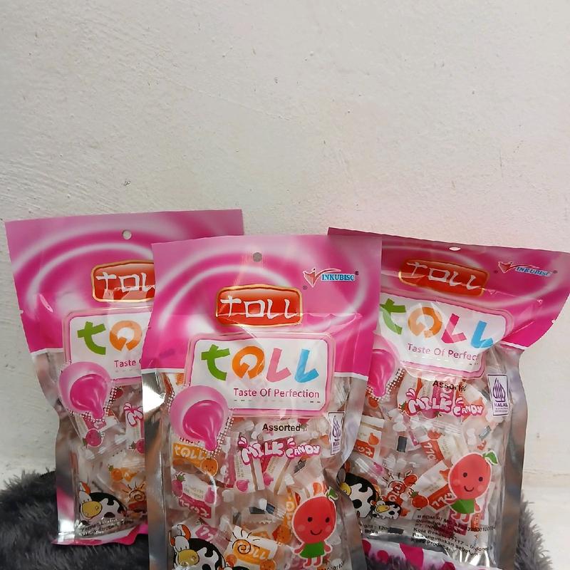 PERMEN TOLL PERMEN SUSU DAPAT 3 PACK. 120gram × 3 - Shop | Tokopedia