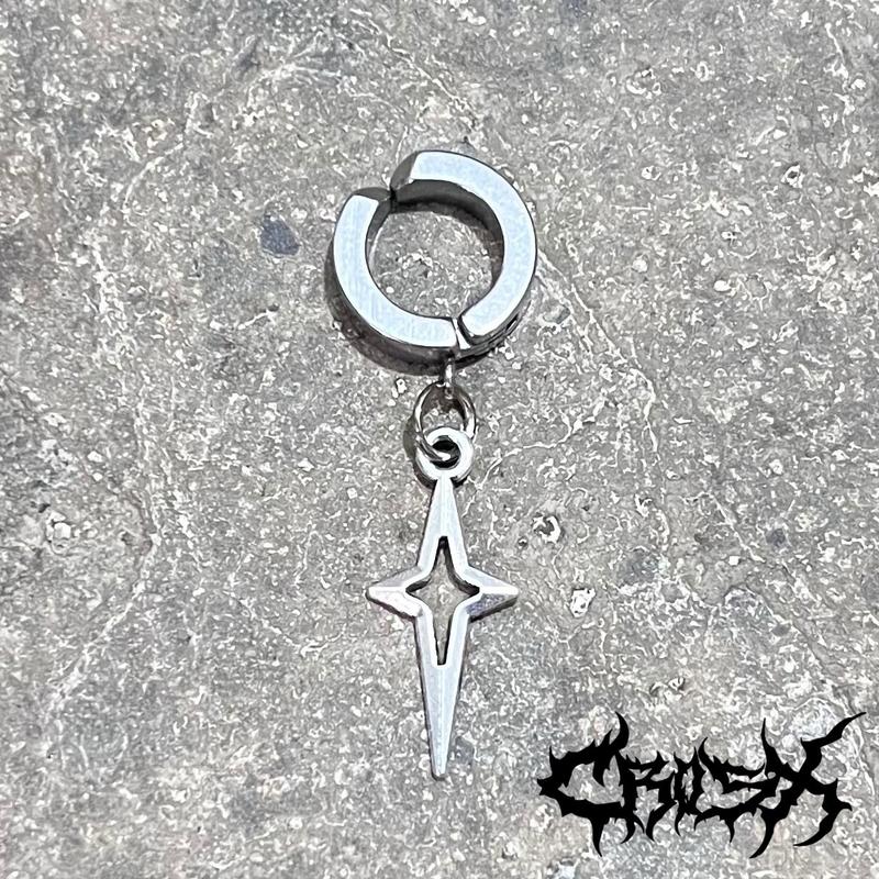 NAY EARRINGS / 1PCS ANTING JEPIT SILVER EARRINGS ANTING SILVER ANTING ...