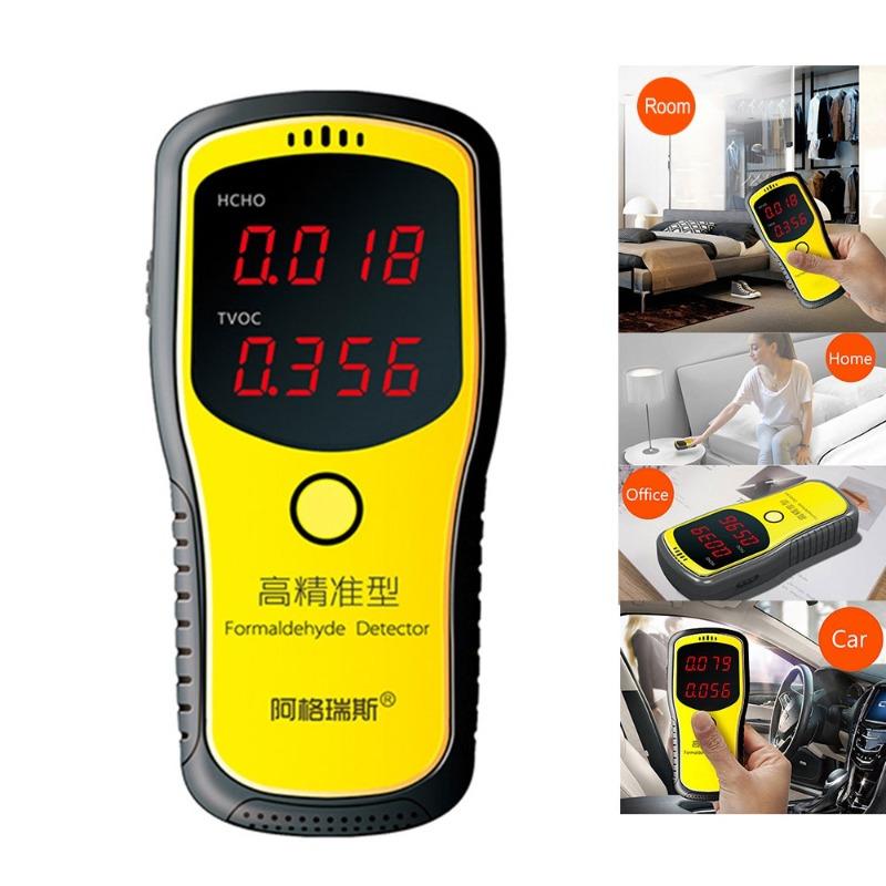 Portable digital formaldehyde detector Household HCHO Benzen - TikTok ...