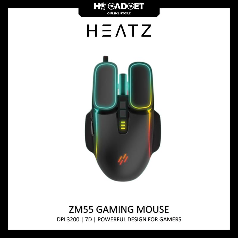 HEATZ ZM55 GAMING MOUSE | DPI 3200 | 7D | POWERFUL DESIGN FO - TikTok ...