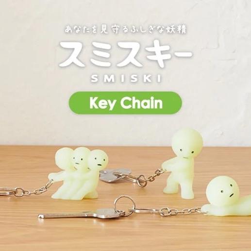 Smiski Key Chain (Grabbing / Carrying / Pulling) - TikTok Shop Singapore