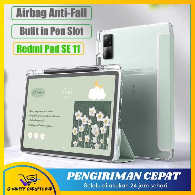 Flip Book Transparent TPU Protection Book Pouch Case Cover Casing ...