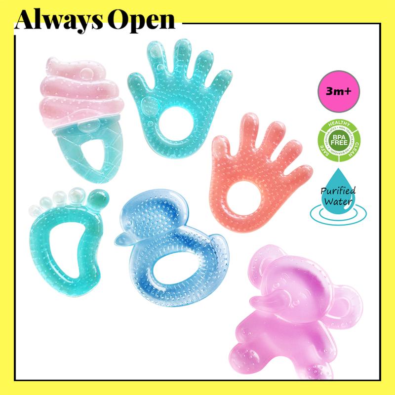 Baby Teething Toys Soft Silicone Water Filled Teether Bite - TikTok ...