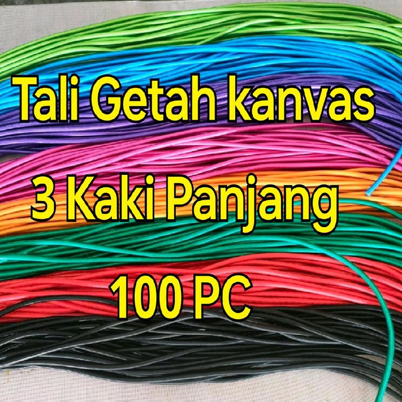 Tali Getah Kanvas Lori 3 kaki 1 Bundle / 100 Pcs - TikTok Shop Malaysia