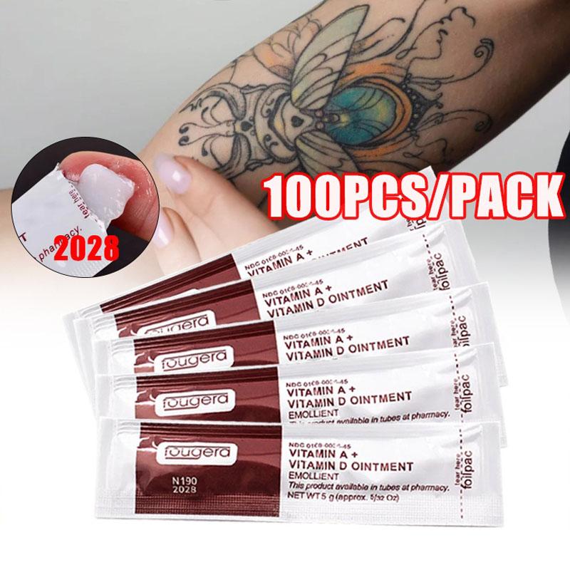 Fougera cream after care tattoo 100 pcs / sulam alis / sulam bibir ...