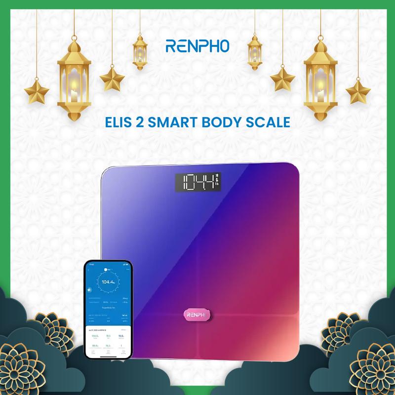 RENPHO Elis 2 Smart Body Scale ITO Coating Technology with Baby ...