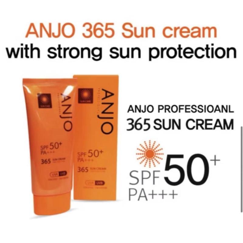 ANJO Professional SPF 50+ PA+++ 365 Sun Cream 70g [GLAM] Sunscreen ...