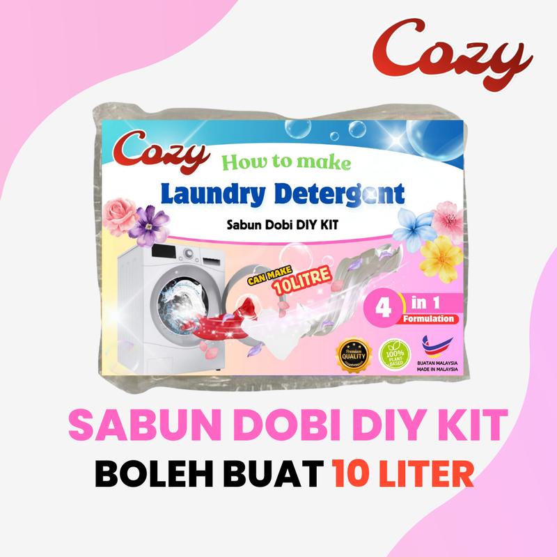 Sabun Dobi DIY KIT COZY (10 Liter) - Sabun Dobi Berkualiti Tinggi ...