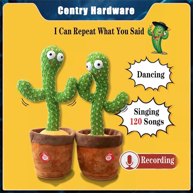 Cactus Toy Plush Talk Kaktus Bercakap Dancing Cactus Talking - TikTok ...