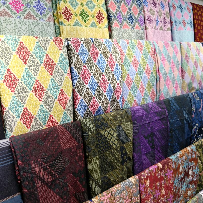 Kain Corak Songket Batik Borneo Kain Sarawak Halus Lembut Sarung ...
