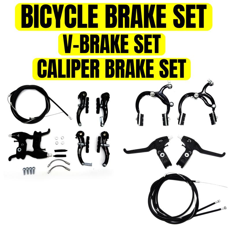 CANDY BICYCLE BRAKE BREK BASIKAL V-brake caliper set lever cable kabel ...