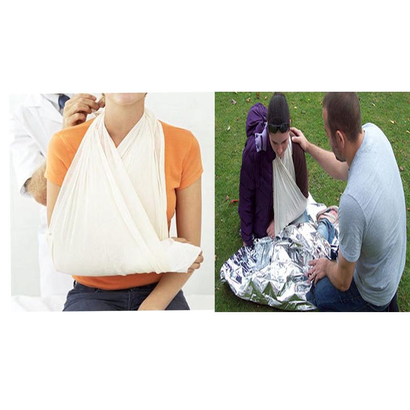 6 Packs/Lot Non-woven Triangular Plaster Bandage Medical Supply Wound ...