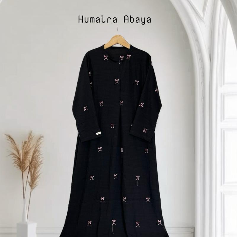 Abaya Coquette Pita Bordir Gamis Daily Remaja Dewasa By Difacollection ...