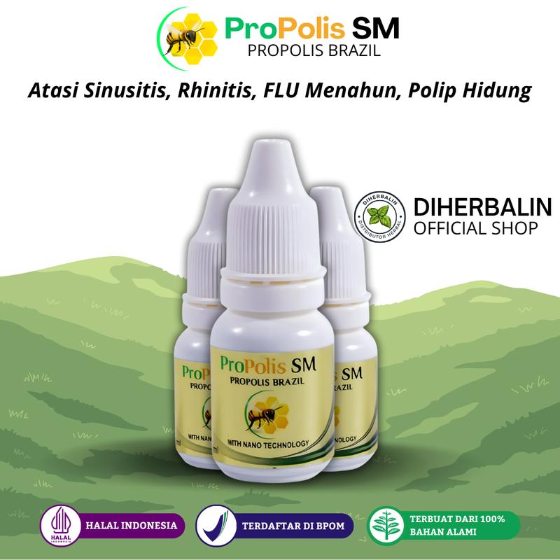 ProPolis SM Obat Polip Hidung Sinusitis Menahun Hidung Tersumbat - Shop ...