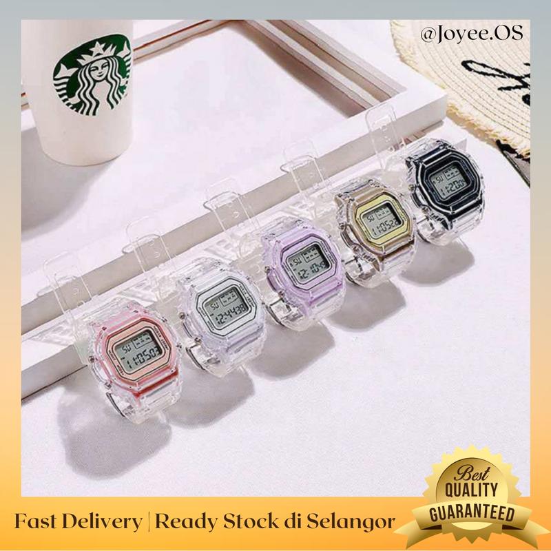 [READY STOCK] G-Jelly Women's Watches Rubber | Jam Tangan Wanita ...