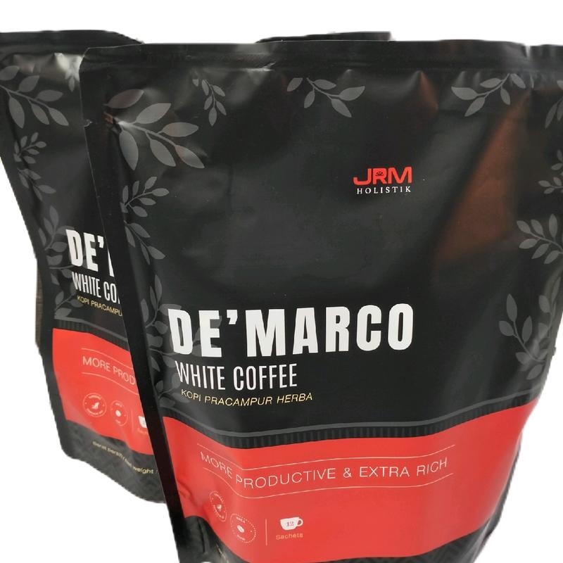 2x De Marco White Coffee JRM - TikTok Shop Malaysia