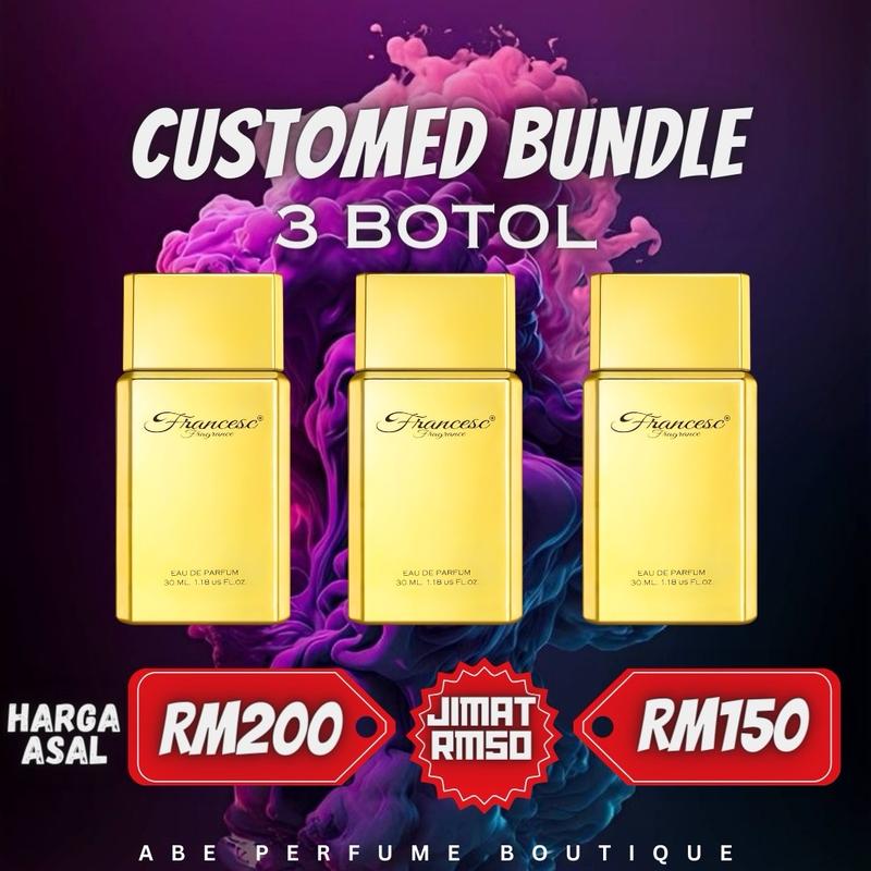(REMARK 3 BOTOL PERFUME) CUSTOMED BUNDLE SPECIAL OFFER BY AB - TikTok ...