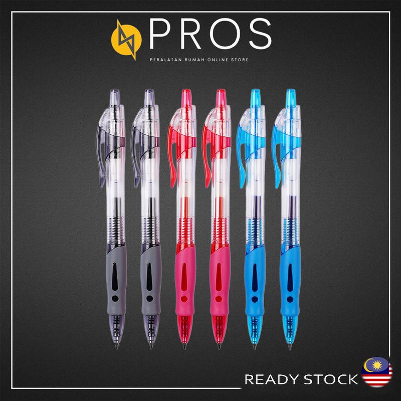 PROS Classic Gel Pen 0.5mm Ink Pen Stationery - TikTok Shop Malaysia