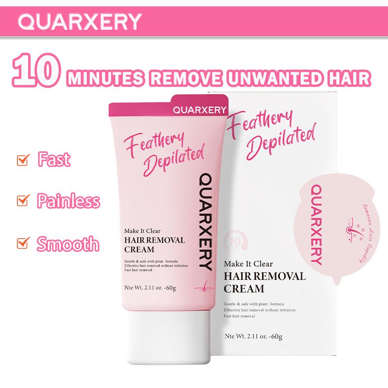 QUARXERY Gentle and Painless Hair Removal Cream, Krim Menanggal ...