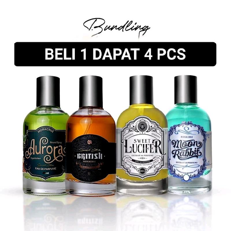 buy 1 Get 4 Botol Parfum LUCIFER MOON RABBBIT Eau De Parfume - Shop ...