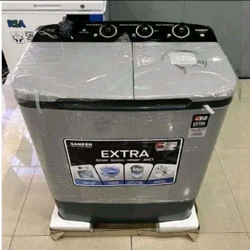 (EXCLUSIVE LIVE) M3sin CUc1 2 Tabung Kapasitas 8 Kg Transparan TW 8900 ...