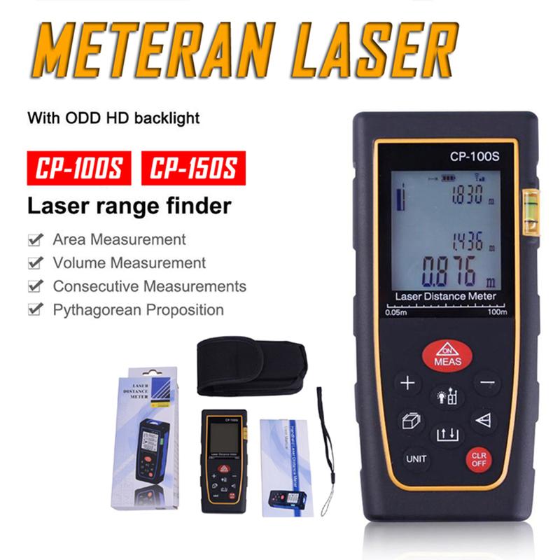 NEW Meteran Laser 150 meter 150m CP150 Garansi Laser Distanc - Shop ...