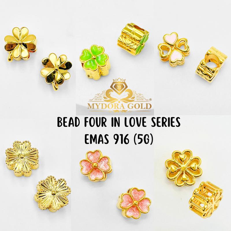 MYDORA Bead Four In Love Series (5G) | EMAS 916/22k - TikTok Shop Malaysia