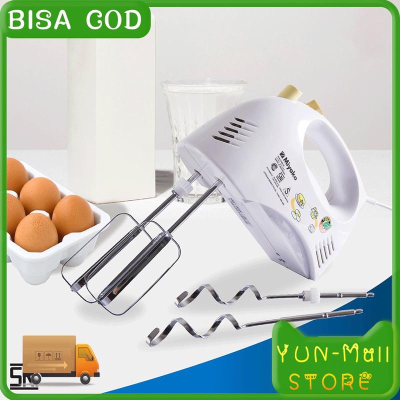 【COD+dalam stok+Pengiriman Cepat】YUN Mall Hand Mixer 100 Watt Pengocok ...