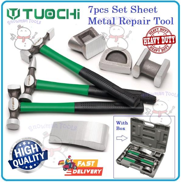 TUOCHI 7PCS sheet metal hammer set Panel Marget CAR BODY aut - TikTok ...