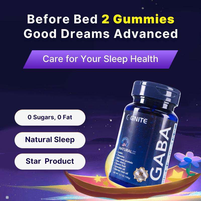 GABA Sleep Support Gummies metabolism sugar free wellness supplements ...