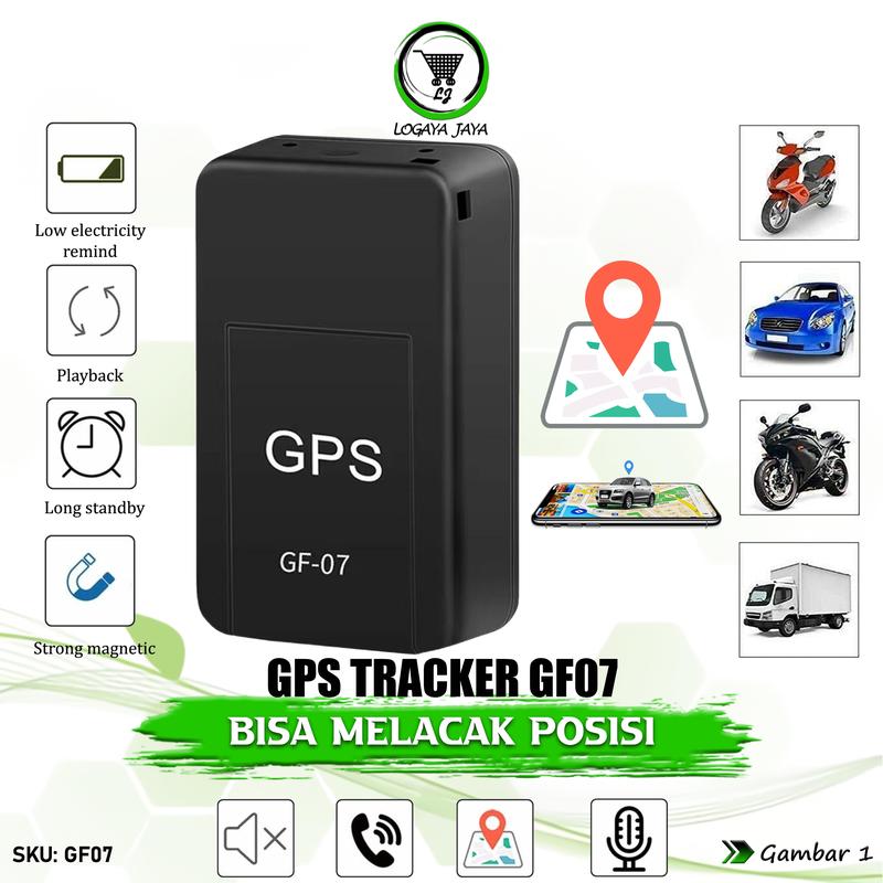 GPS GF07 Alat Pencari Lokasi Posisi Tracking Location Rekam Suara ...