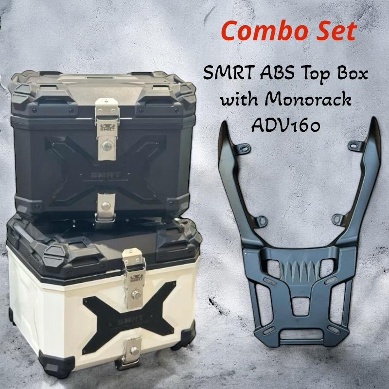 Set Kombo Monorack ADV160 Heavy Duty + SMRT Box Abs Top Box 45L ...