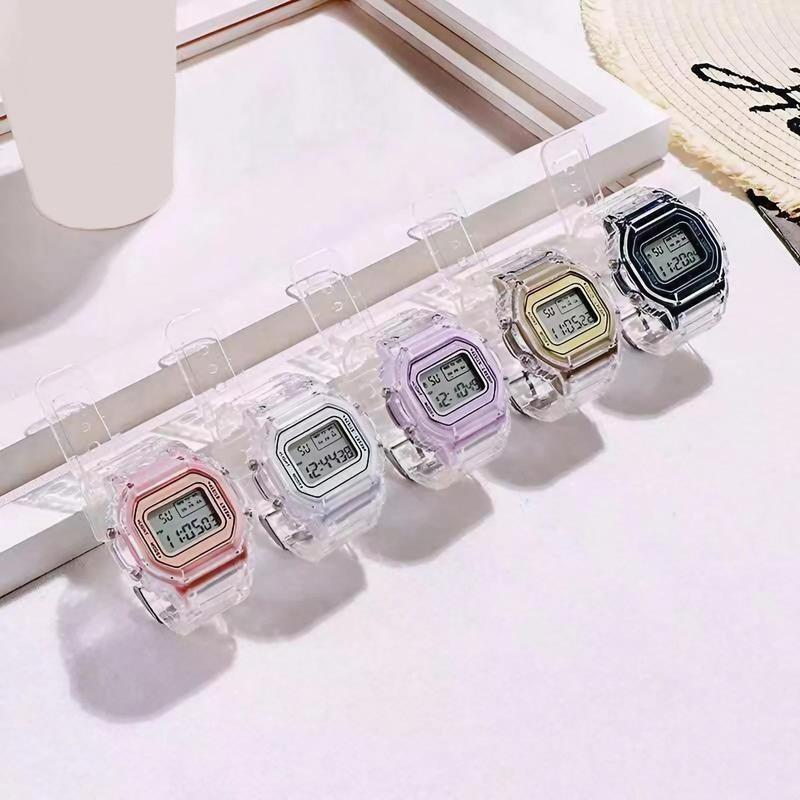 Jam tangan sukan untuk wanita, jam tangan getah, kasual - TikTok Shop ...