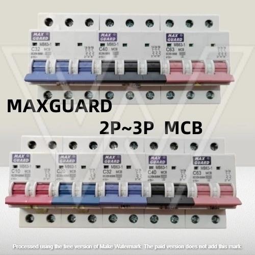 Maxguard 63A 40A 32A 20A 16A 3P MCB /MAIN SWITCH - TikTok Shop Malaysia