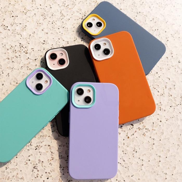 Promo 【New 】3in1 Dual Color Case -Softcase Fullcovercompatible CASE ...