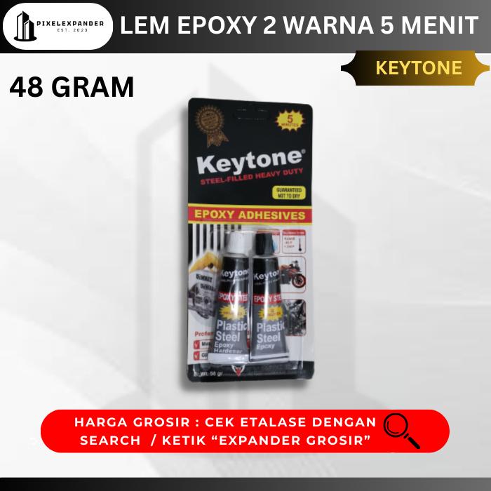Promo Lem Besi Campur / Plastic Steel / Stil Epoxy 5 Menit Super Poxy ...