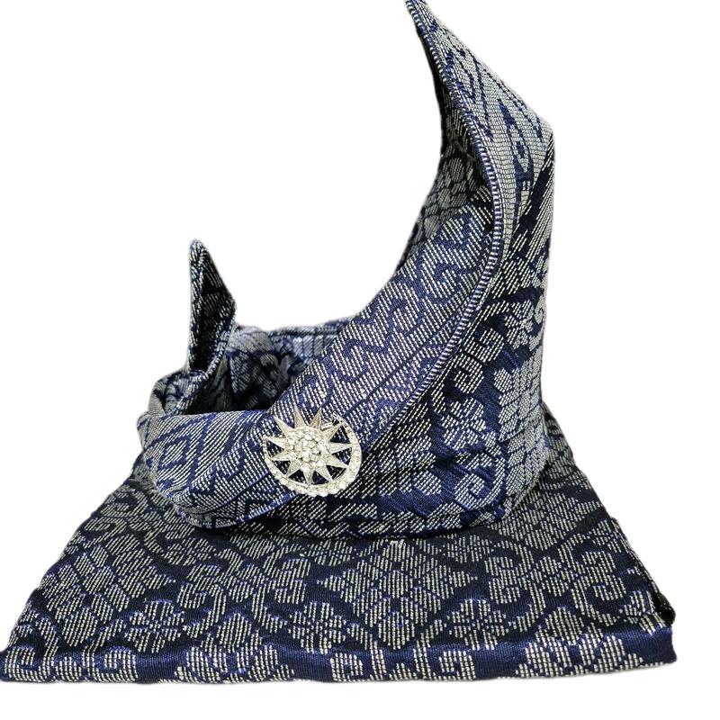 Set Tanjak Jebat Derhaka Songket Dark Blue - TikTok Shop Malaysia