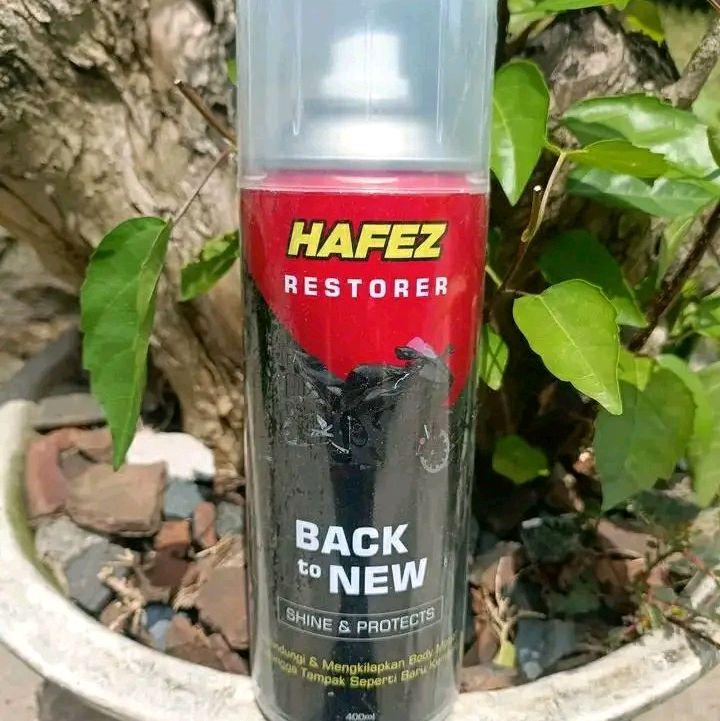Hafez Restorer Pengkilap dan Perawatan Cat Motor Anda Back to New Shine ...