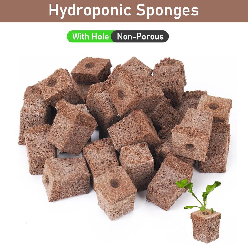 Seed Grow Sponges Hydroponics Starter Replacement Root Growt - TikTok ...