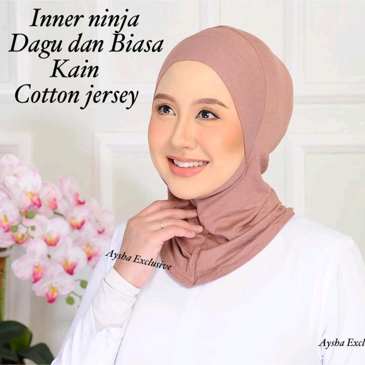 INNER NINJA DAGU DAN BIASA | KAIN COTTON JERSEY | SOFT | COMFORTABLE ...