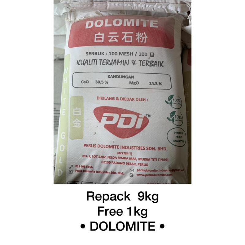 DOLOMITE GML PDI ( READY STOCK ) REPACK 9 KG PERCUMA1 KG Kapur - TikTok ...