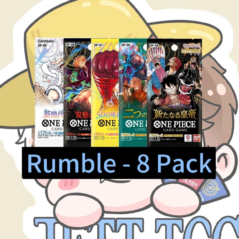 One Piece Rumble Pack (8Packs) - TikTok Shop Malaysia