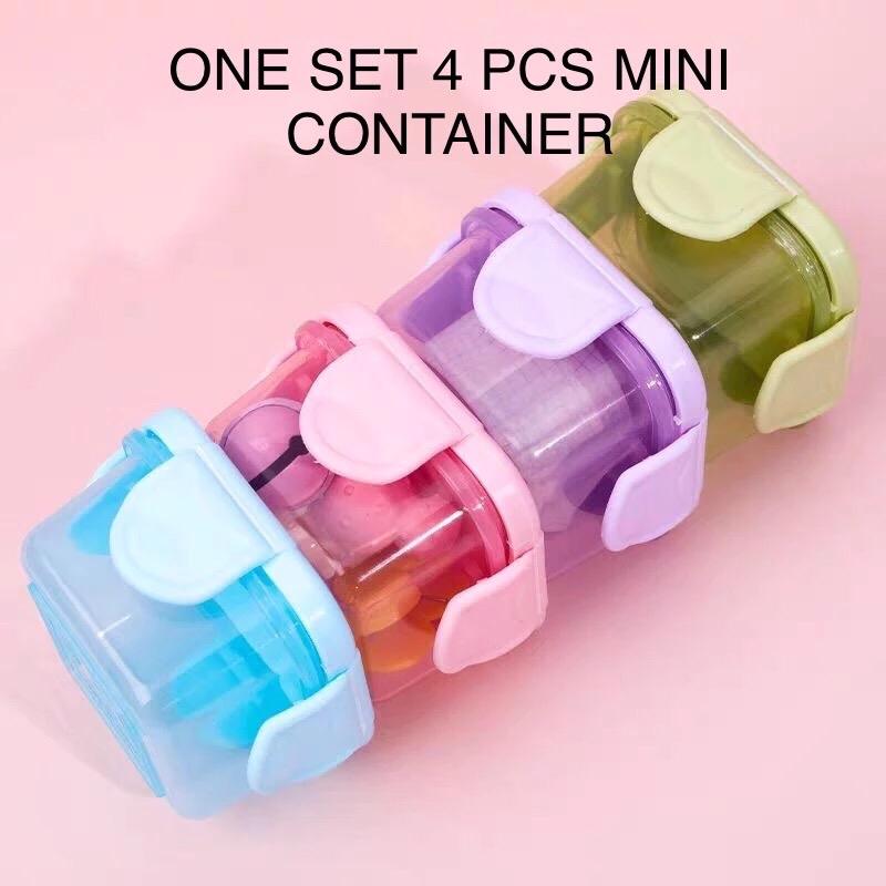 4pcs /set Baby food container 60ml food storage box puree storage ...