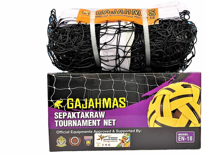 GAJAH EMAS Gajahmas LIBAS LS-15 EN-18 EN-27 Jaring Sepaktakraw - TikTok ...