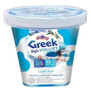 YOGURT THICK PLAIN 1 LITER PLASTIK| YOGURT KENTAL | DAFF YOGHURT - Shop ...