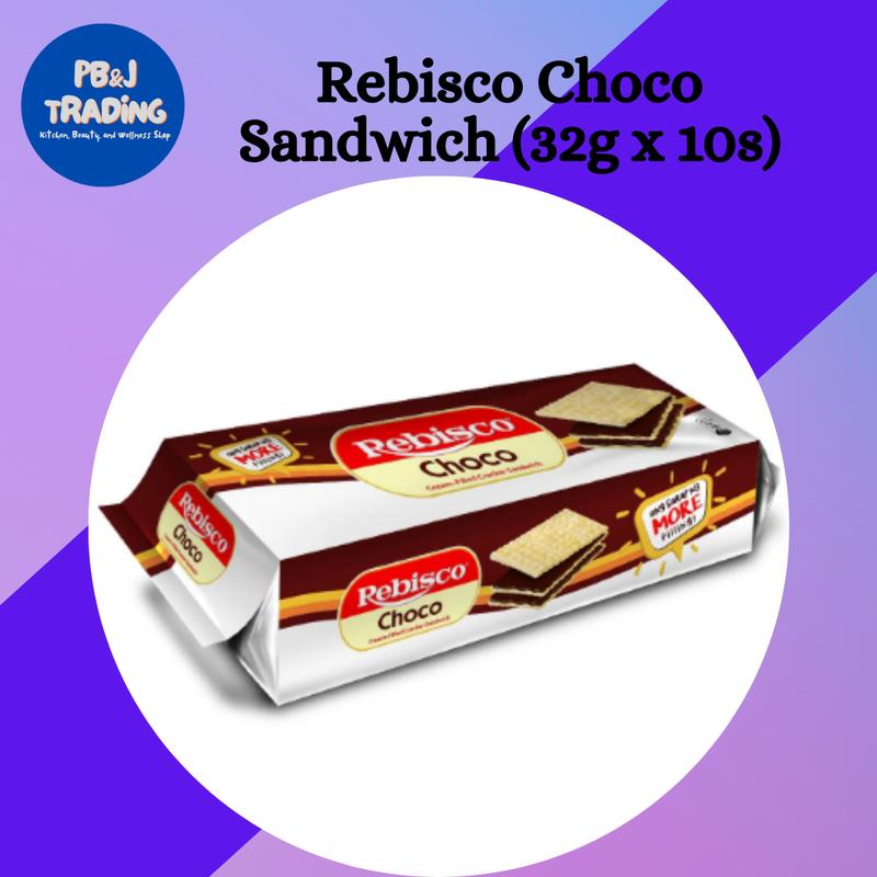 Rebisco Choco Cream-Filled Cracker Sandwich 32 grams x 10s - TikTok ...